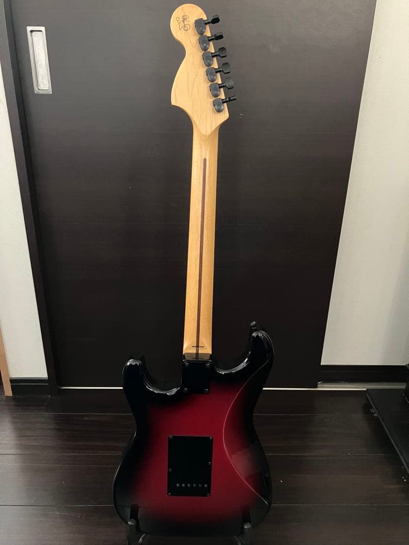 ギター Fender Ken Stratocaster Galaxy Red