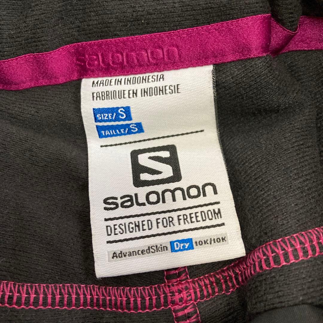 サロモン salomon スキーパンツ スノーボード スキーウェア Sレディース