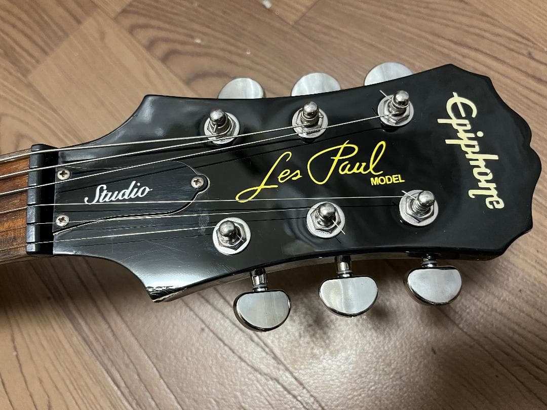 epiphone Les Paul Studio Black ケース付
