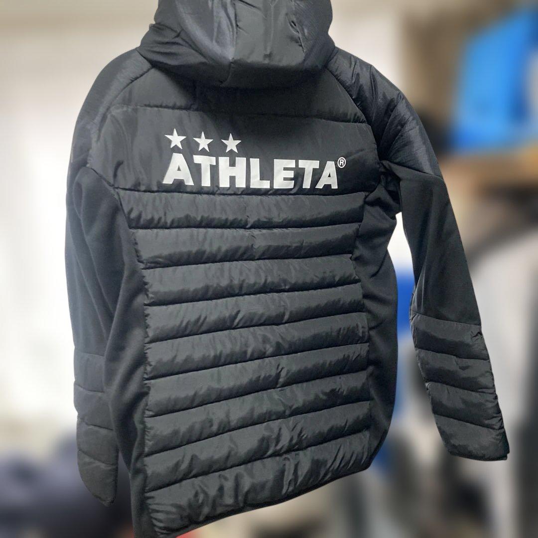ATHLETA フード付きピステ 黒