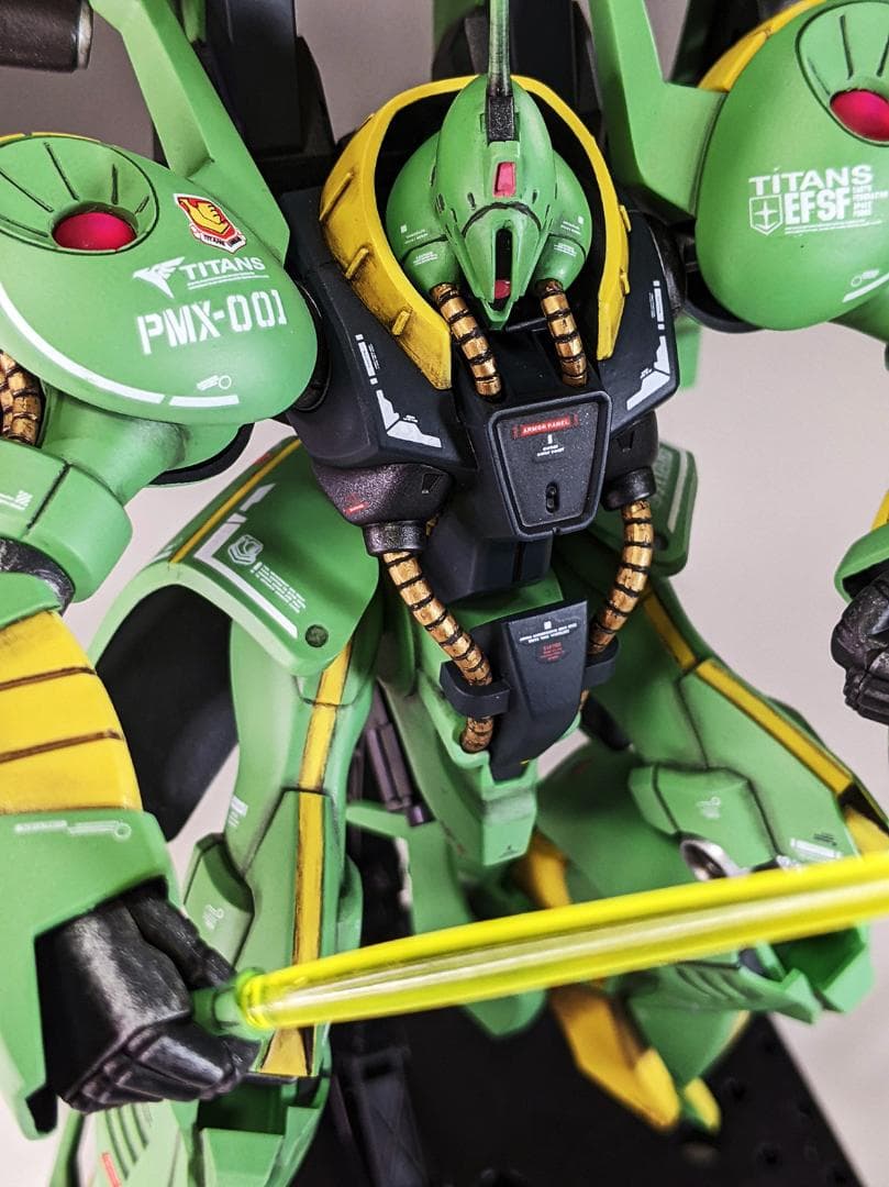 プラモデル　HG パラスアテネ（機動戦士Zガンダム）組立塗装済
