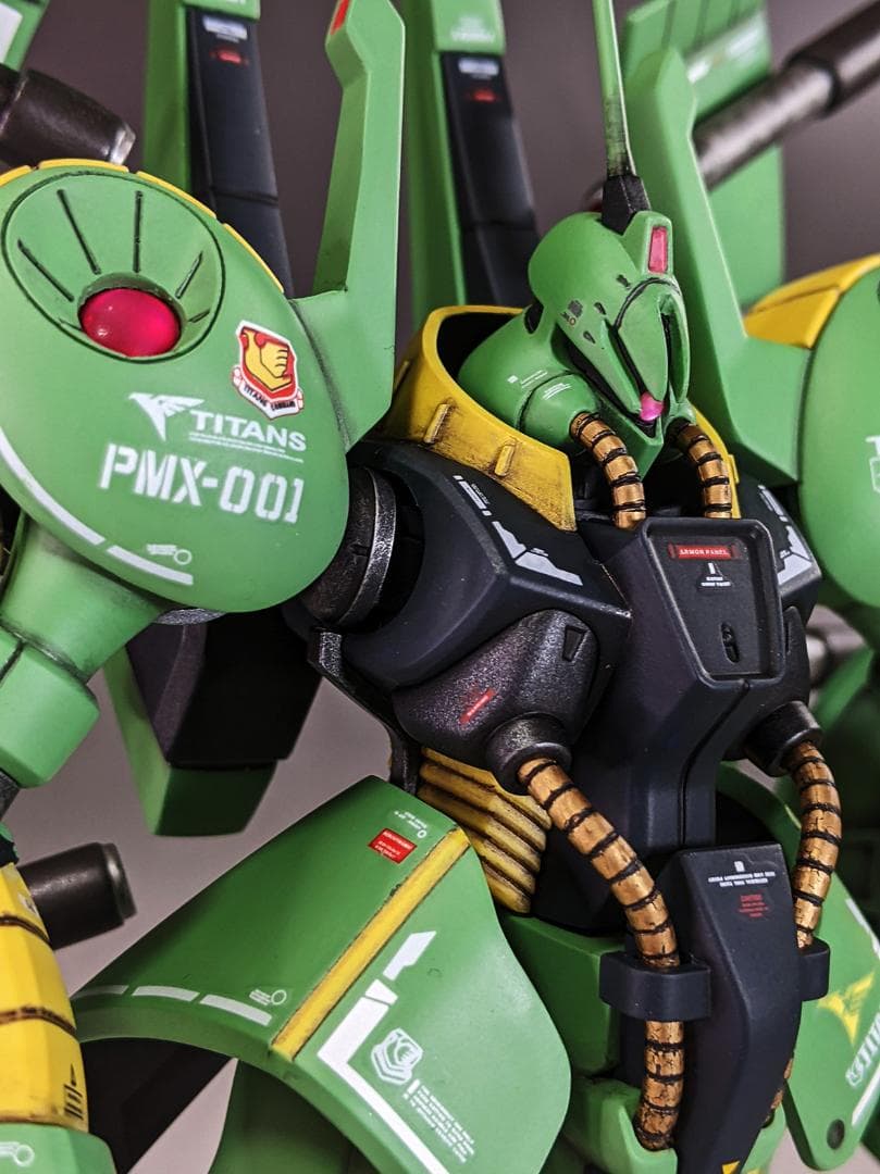 プラモデル　HG パラスアテネ（機動戦士Zガンダム）組立塗装済