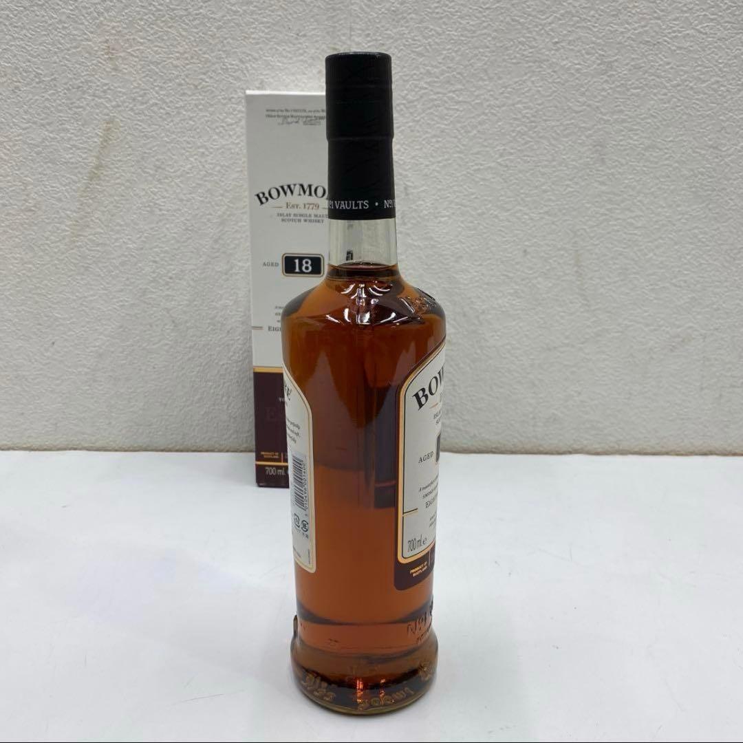 【未開栓】BOWMORE 18年 700ml　シングルモルトウイスキー　ボウモア