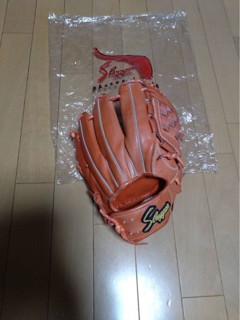 久保田スラッガー 軟式グローブ オレンジ　内野用　限定品