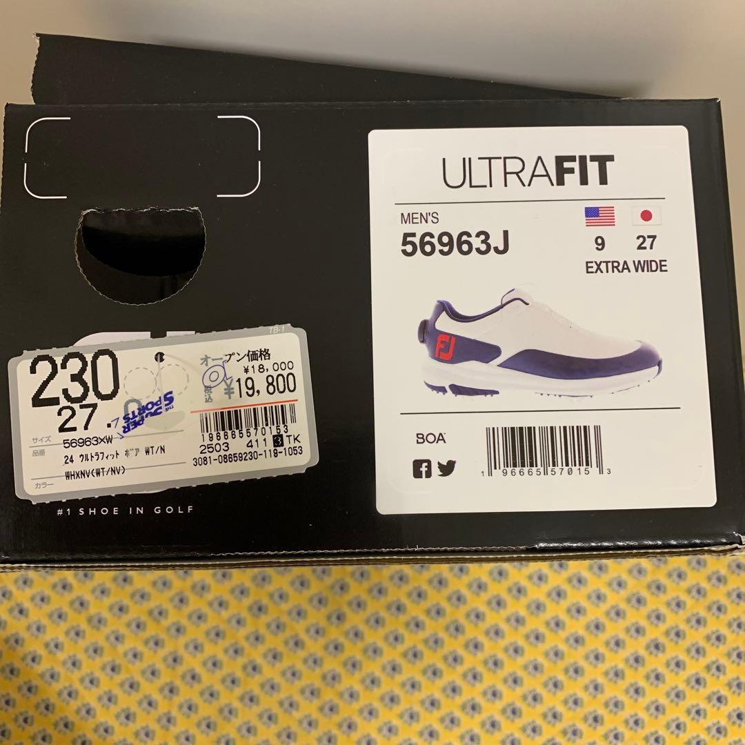 FootJoy UltraFit ゴルフシュー(再々さい値下げ最終価格)