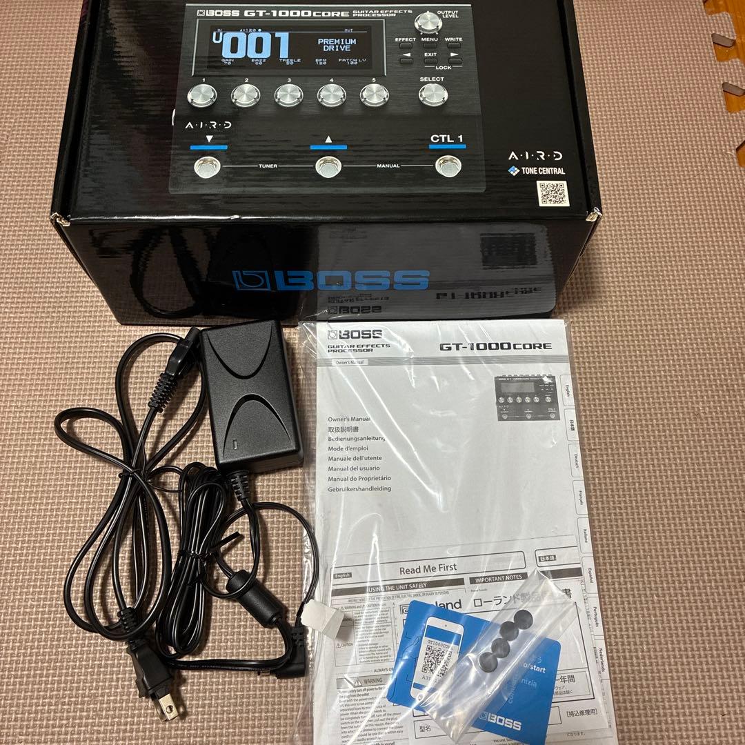 ★程度極上★送料無料★BOSS GT-1000CORE／マルチエフェクター