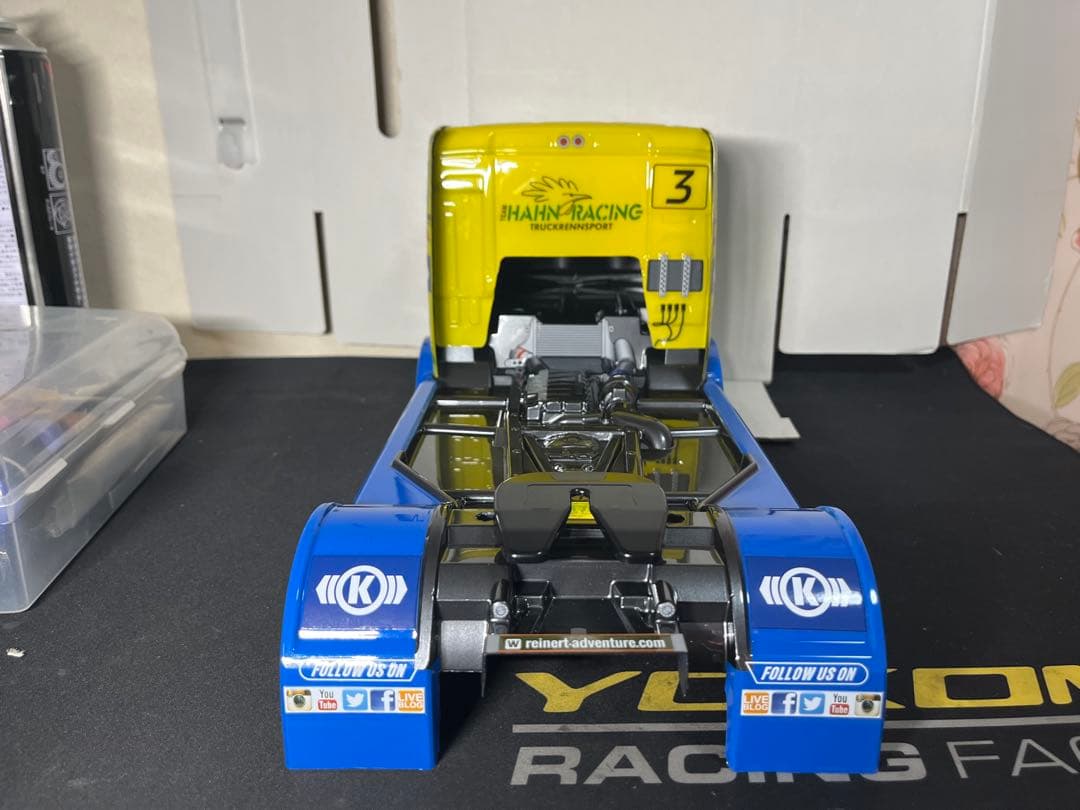 TAMIYA TEAM HAHN RACING MAN TGS ボディ　完成品
