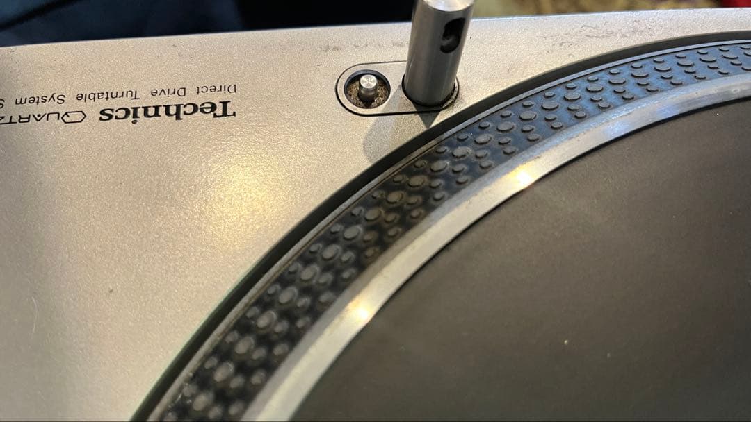 Technics SL-1200 MK2 ターンテーブル通電あり