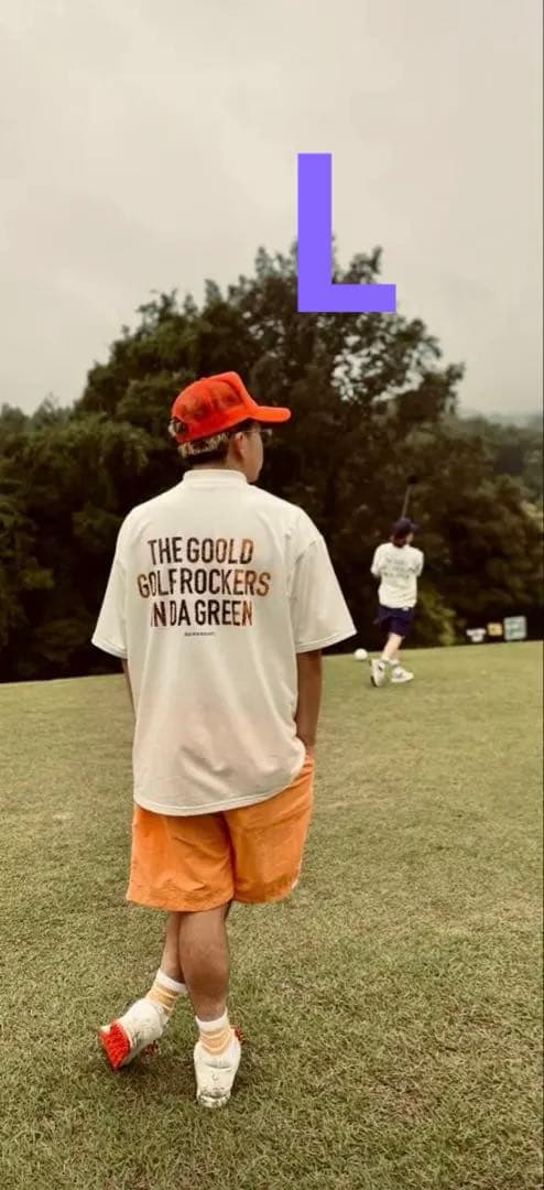 希少‼️ goold golf rockers orange3点セットLサイズ❗️