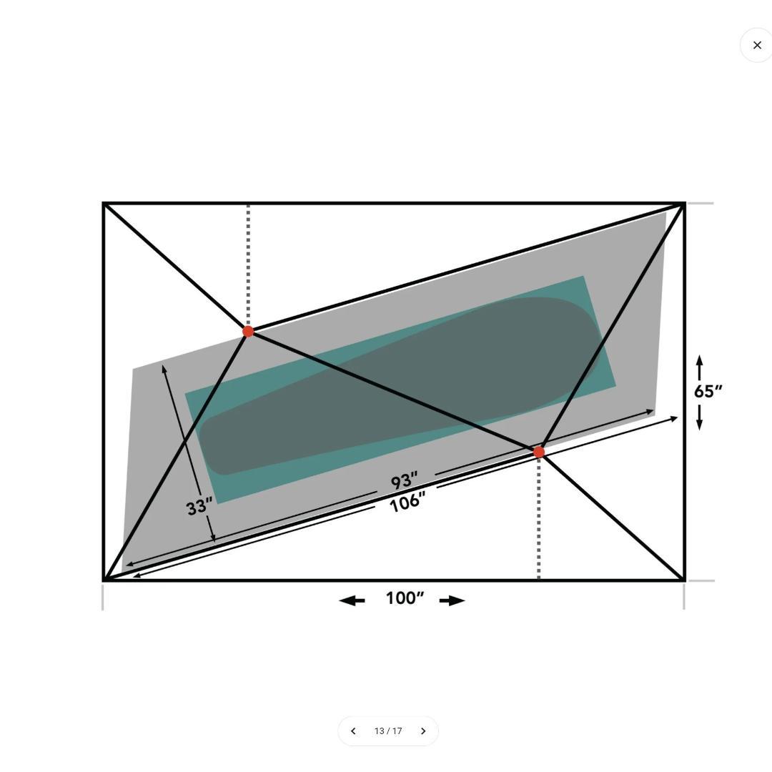 ★新品 Durston X-Mid 1 ULテント 720g カナダ直輸入