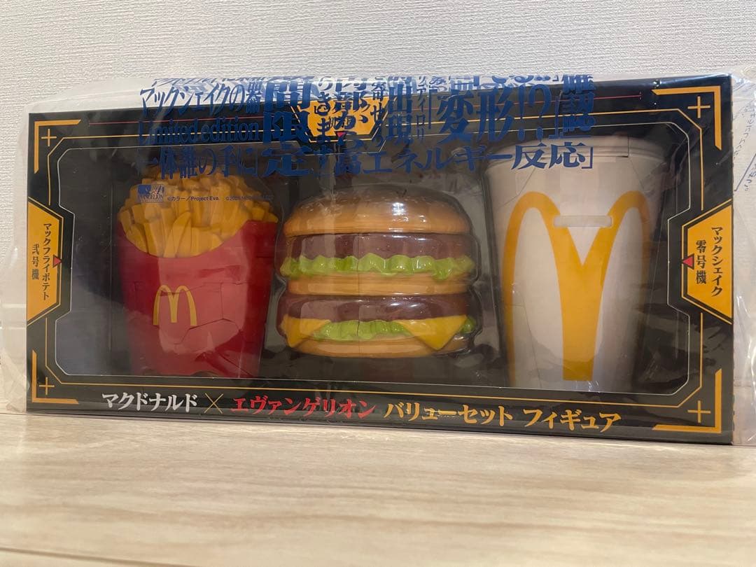 【美品】マクドナルド エヴァンゲリオン　フィギュアセット