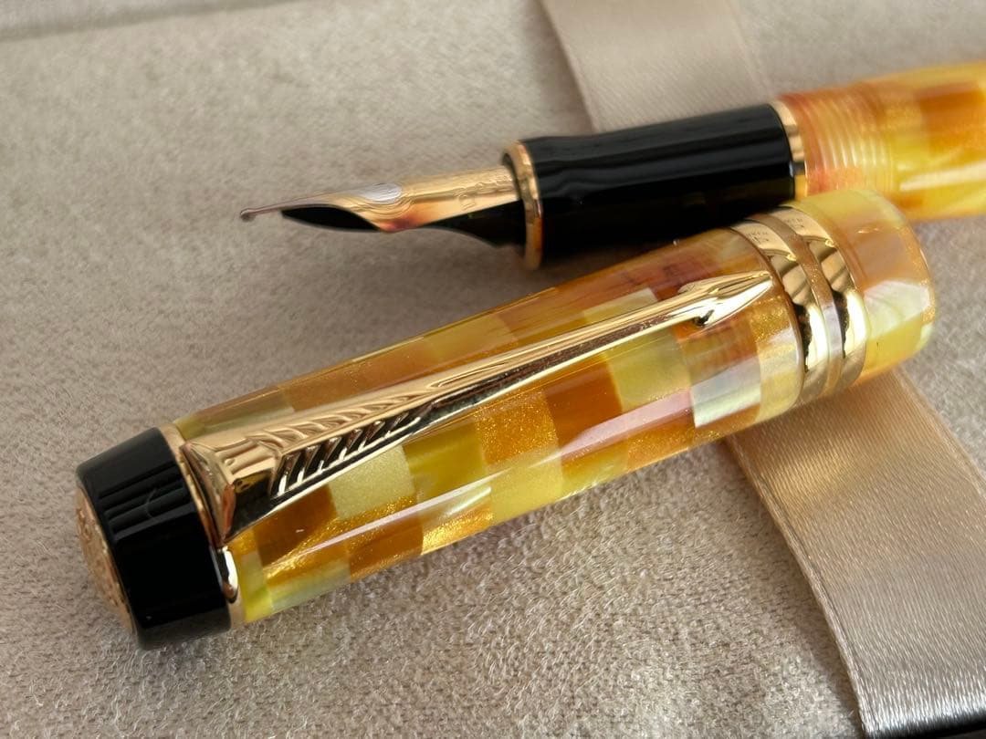 PARKER パーカー 万年筆 デュオフォールド シトリン インターナショナル