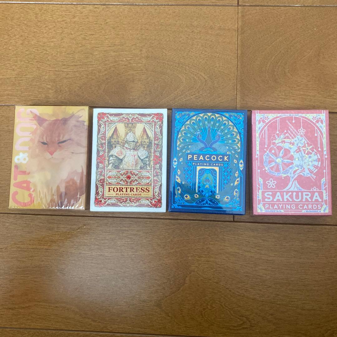 TCC Fashion V2 Playing Cards 4デックセット