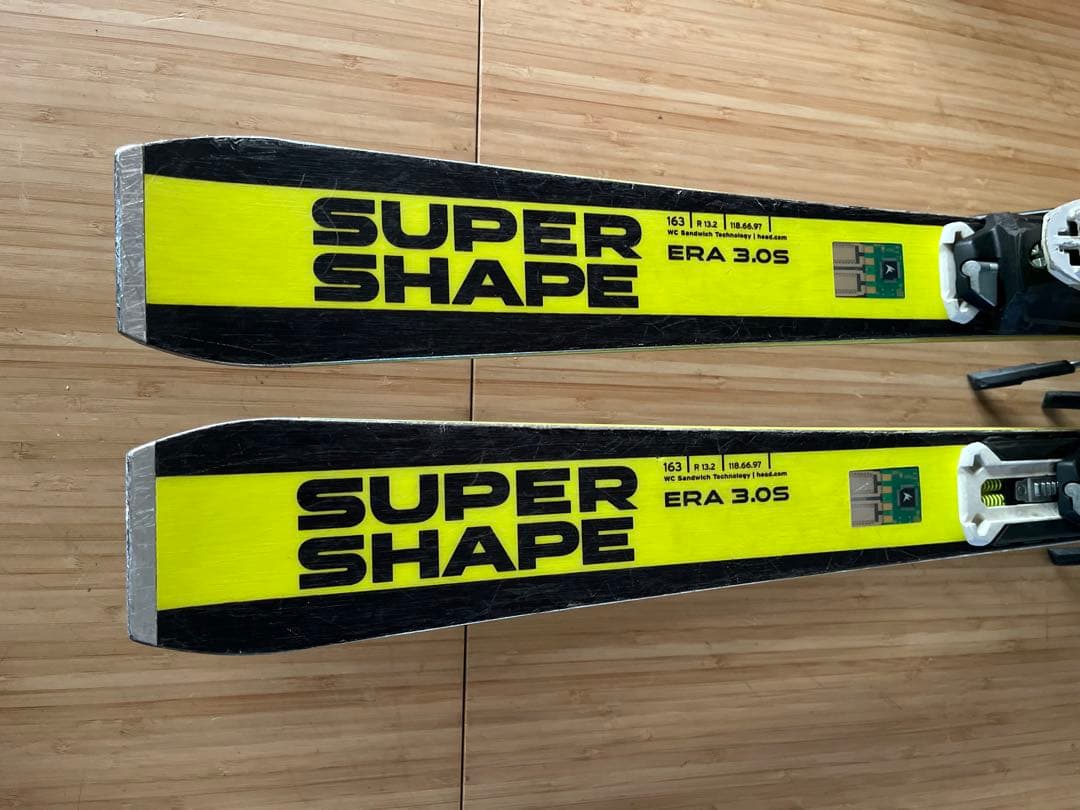 スキー HEAD SUPER SHAPE i.speed 163cm