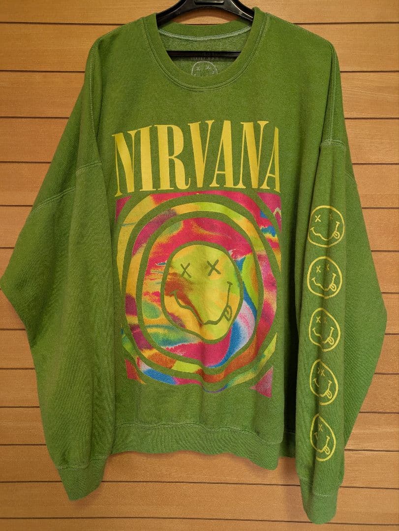 NIRVANA ニルヴァーナ スウェットトレーナー