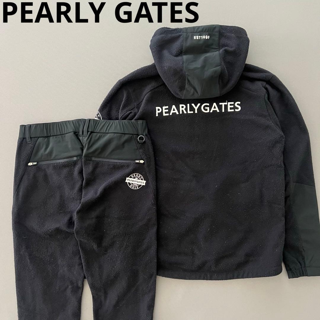 PEARLY GATES パーリーゲイツ　セットアップ　フリース　メンズ　ゴルフ