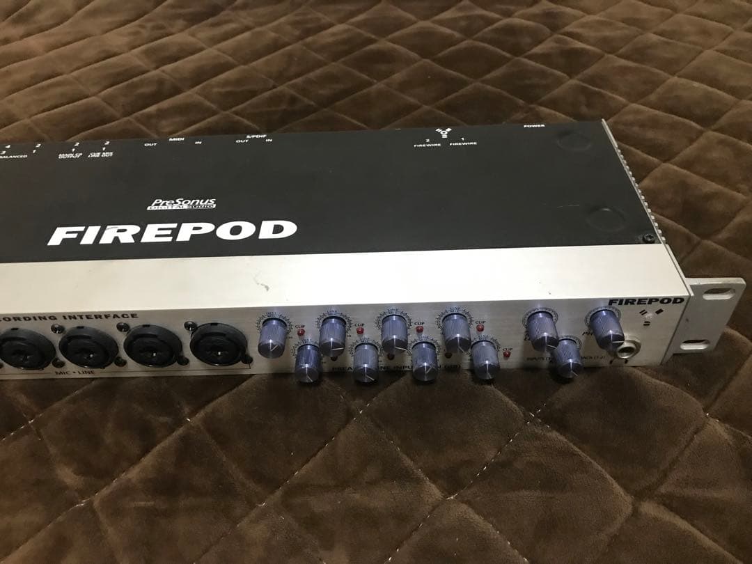 レコーディング オーディオインターフェース PreSonus FIREPOD！