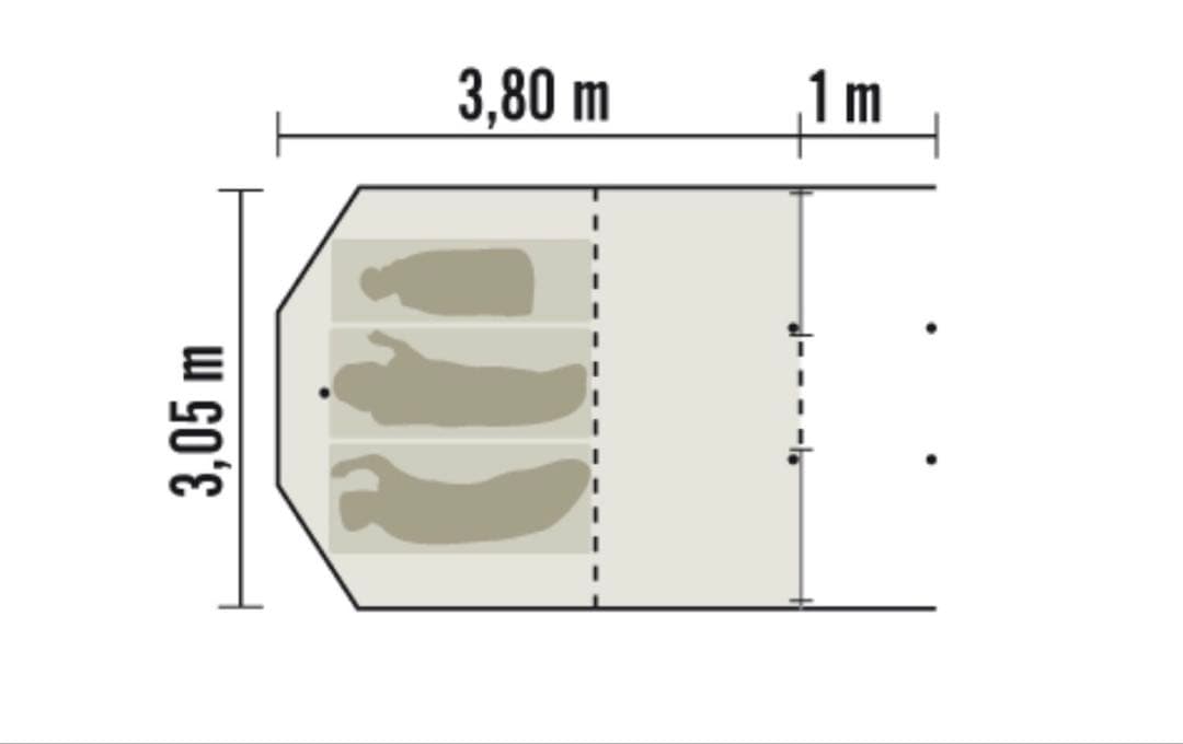 Cabanon コットンテント　ピラミッドテント