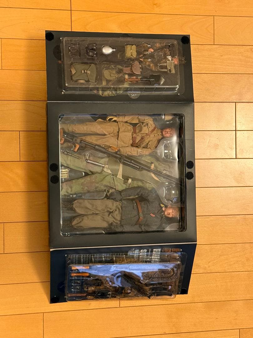 DiD ミリタリーフィギュア　1/6WW2ドイツ兵ソビエト兵セット　限定品　レア