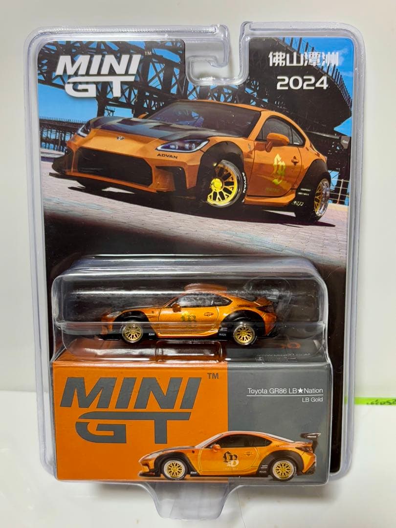 mini GT LBWK特注 GR86＆ 大阪オートメッセ限定 ケンメリ