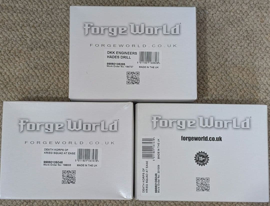 ForgeWorld Dethkorps of krieg 19点セット販売
