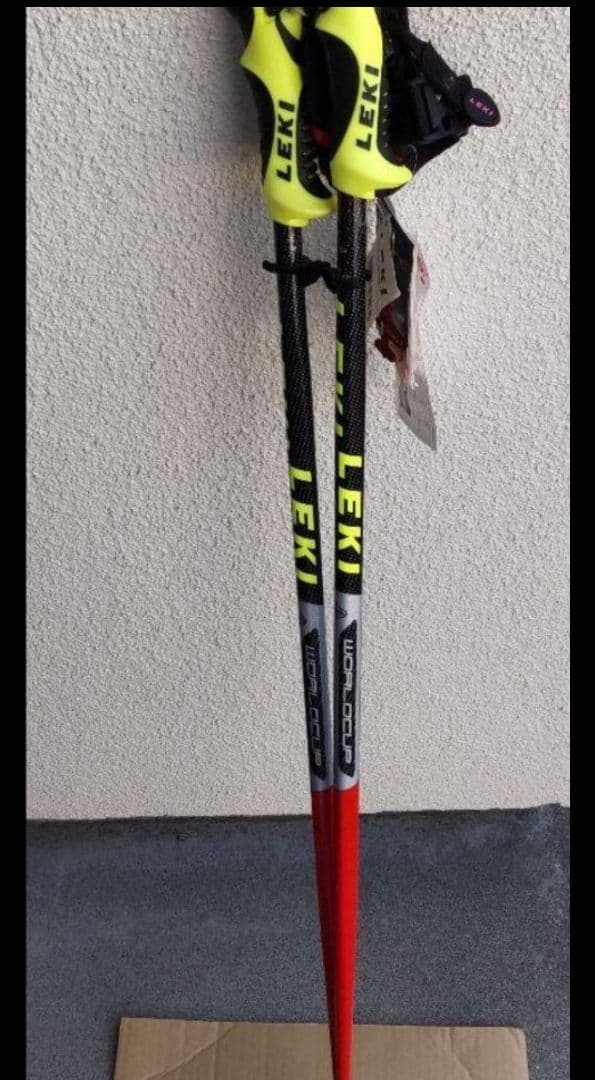 新品タグ付 未使用保管品 LEKI レキ WORLDCUP LITE 100cm