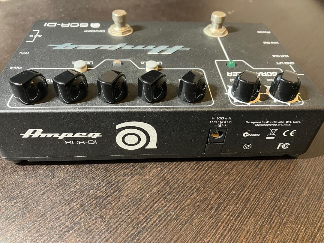 Ampeg SCR-DI アンペグ ベース用プリアンプ