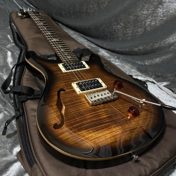 美品 希少セミホロウ PRS SE Custom22 Semi-Hollow