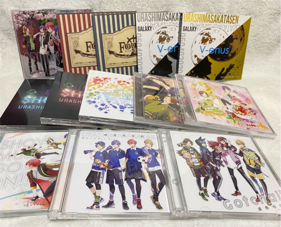 【まとめ売り】お得 浦島坂田船 アルバム シングル CD 特典付き 【匿名配送】