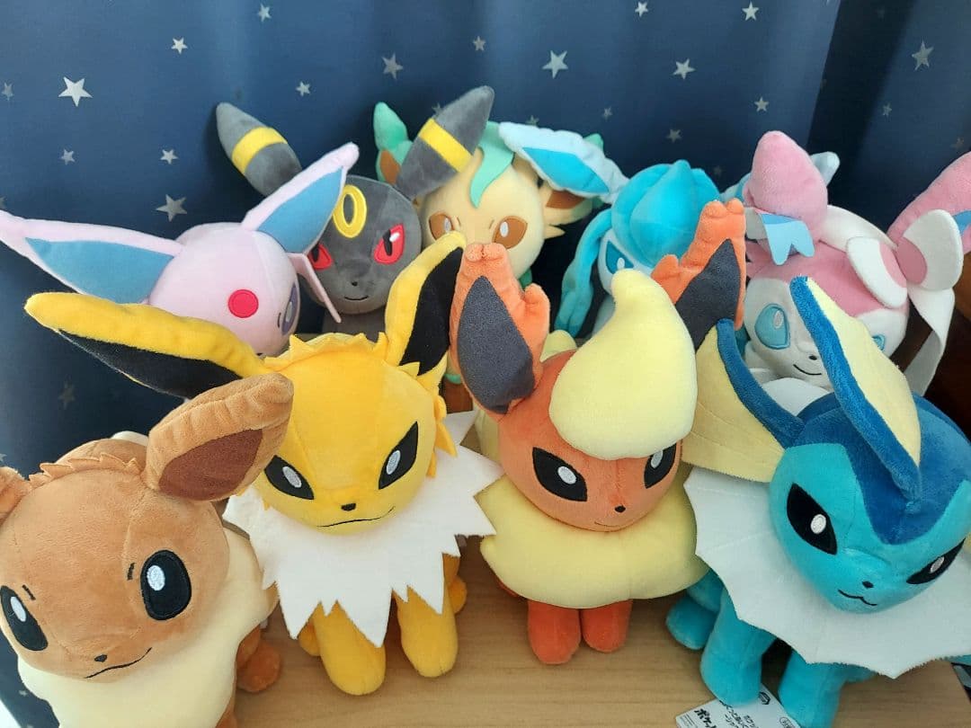 ポケモン　もふぐっとぬいぐるみ　イーブイフレンズ　9体まとめ売り　タグあり