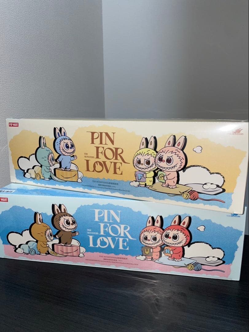 PIN FOR LOVE シリーズ　イニシャルラブブ　アソート 2BOX
