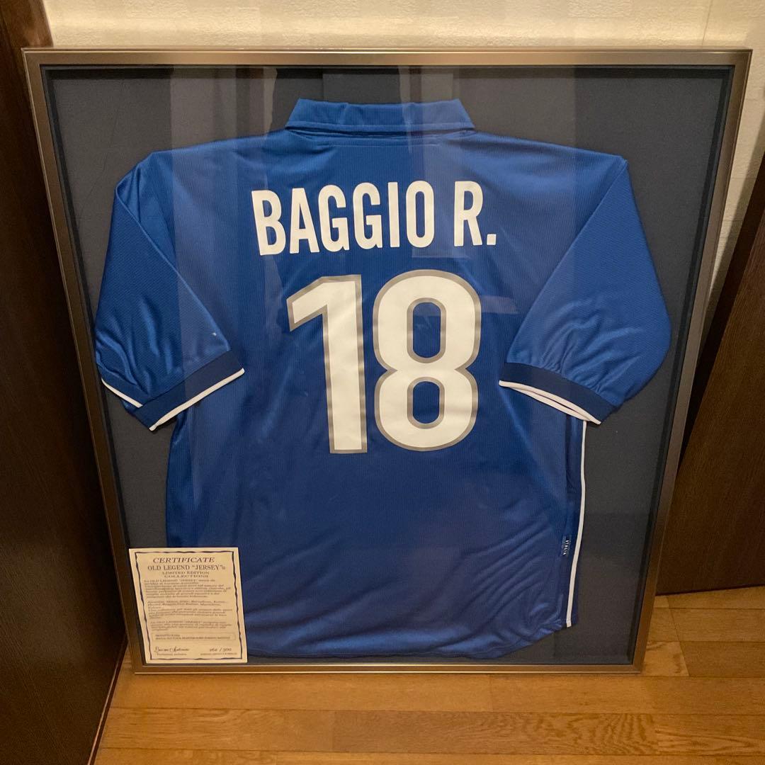 記念グッズ OLD LEGEND 'JERSEY' Roberto Baggio 18