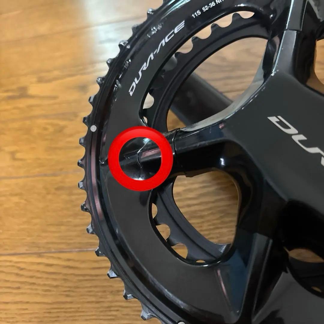 SHIMANO DURA-ACE クランクセット11s 52-36 170mm
