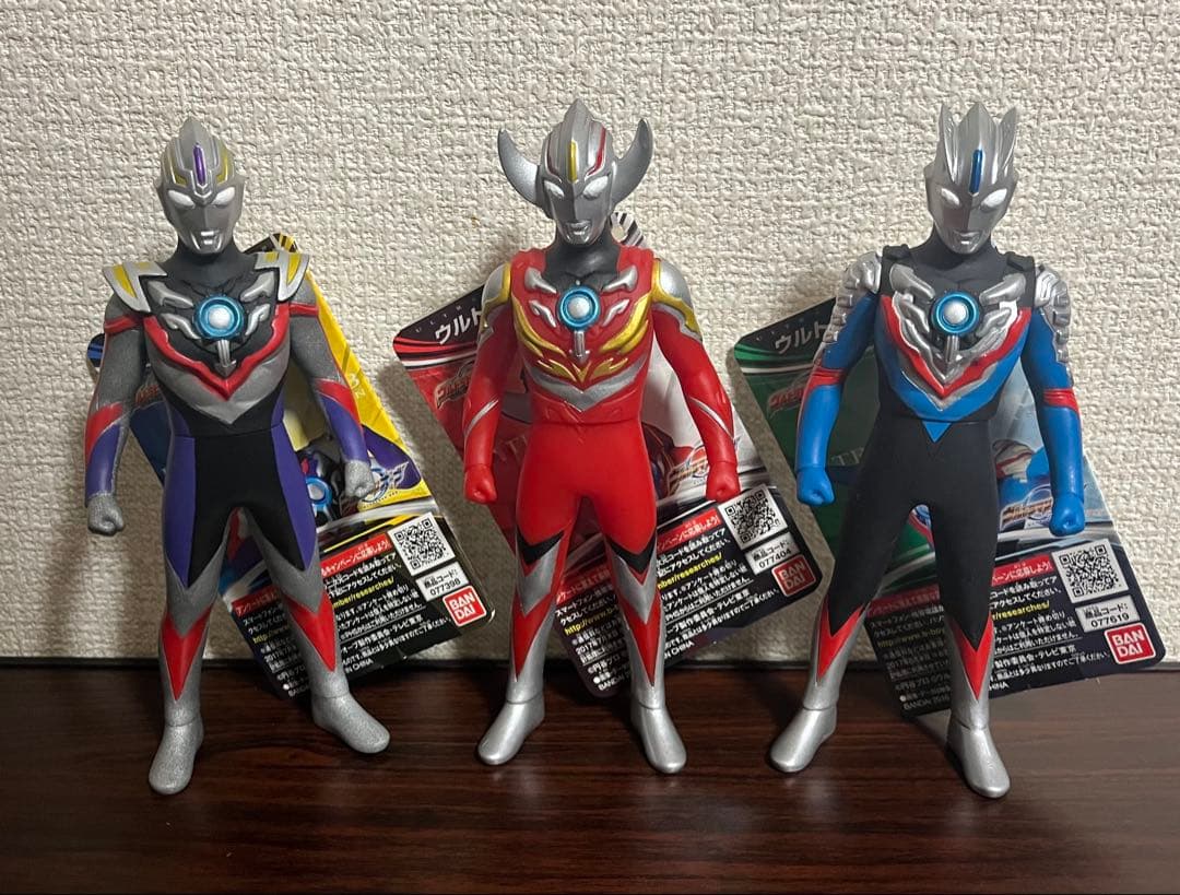 ウルトラヒーローオーブ ウルトラマンオーブ ソフビ フィギュア タグ付き