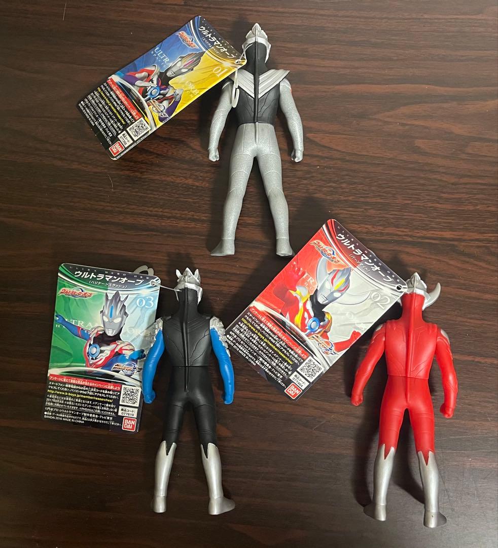 ウルトラヒーローオーブ ウルトラマンオーブ ソフビ フィギュア タグ付き