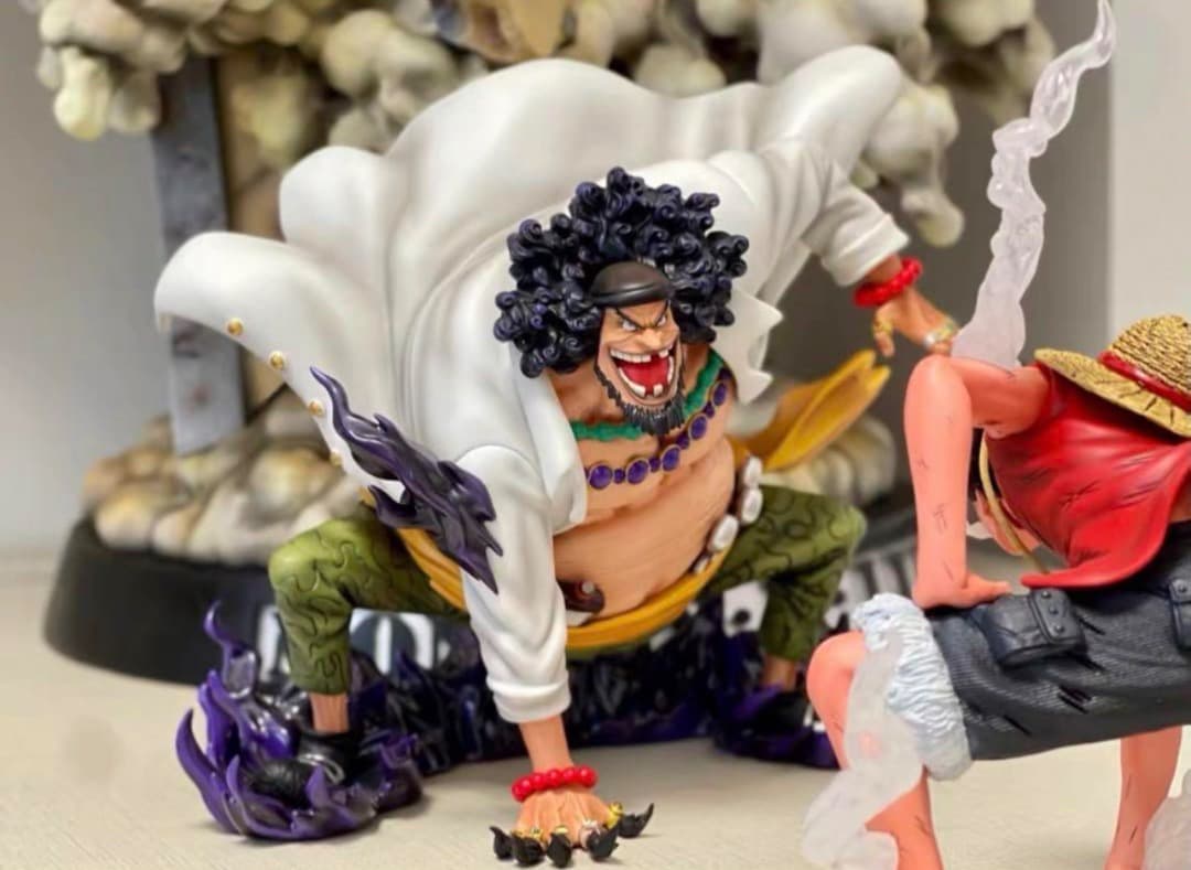 ONE PIECE ワンピース 黒ひげ·ティチ フィギュア ガレージキット