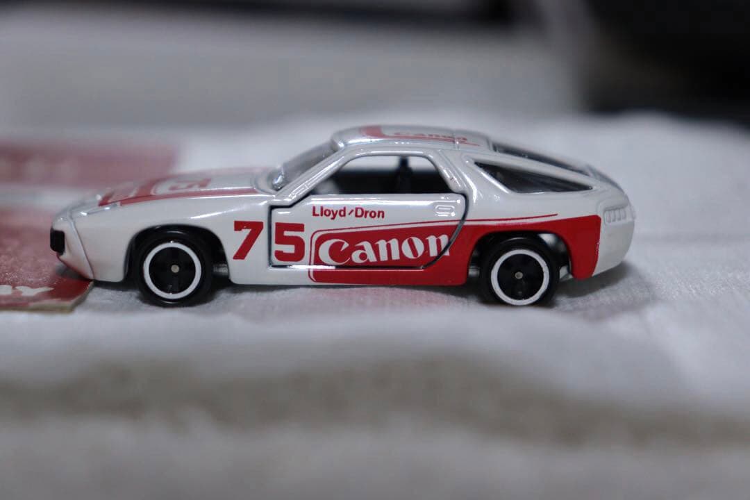 日本製　トミカ　外国車　ポルシェ　928 キャノン　canon 1978