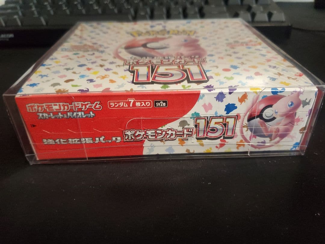 【ポケカ151BOX】未開封シュリンクつき
