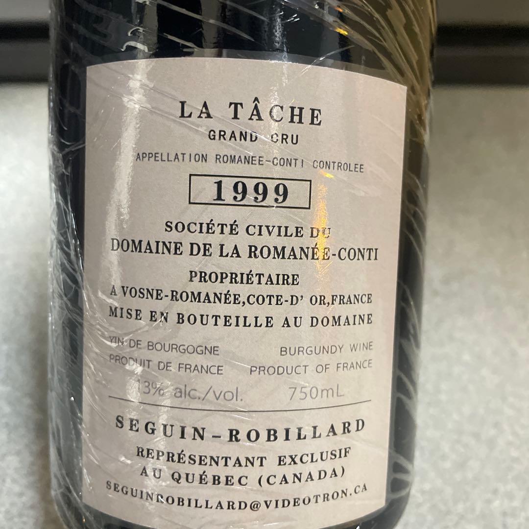 DRC LA TACHE（ラターシュ）1999 ロマネコンティ750ml(11）