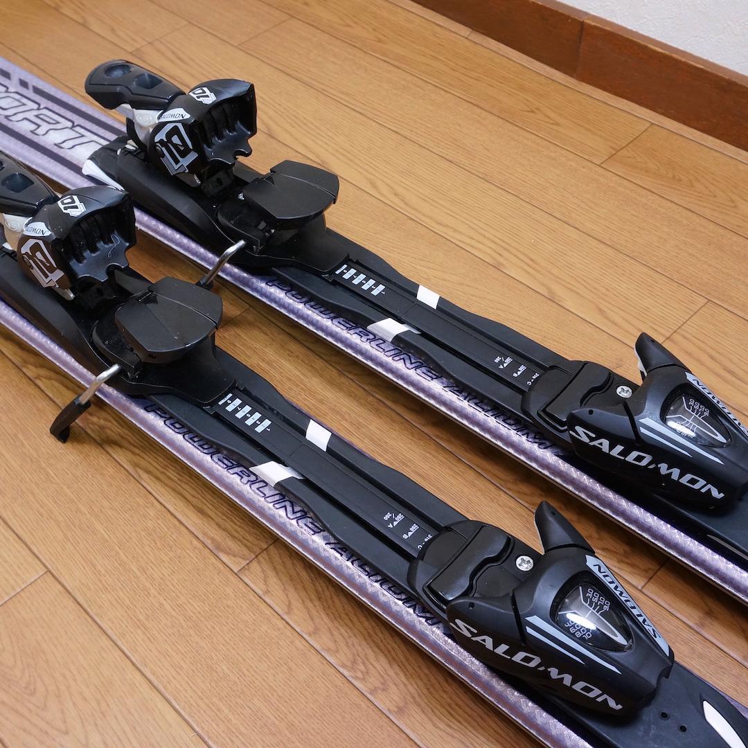 メンテ済 151cm 靴27～27.5cm SALOMON スキーセット 150
