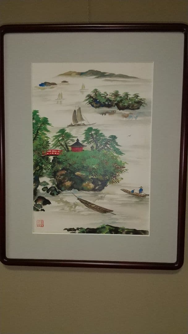 日本画水彩画⑭