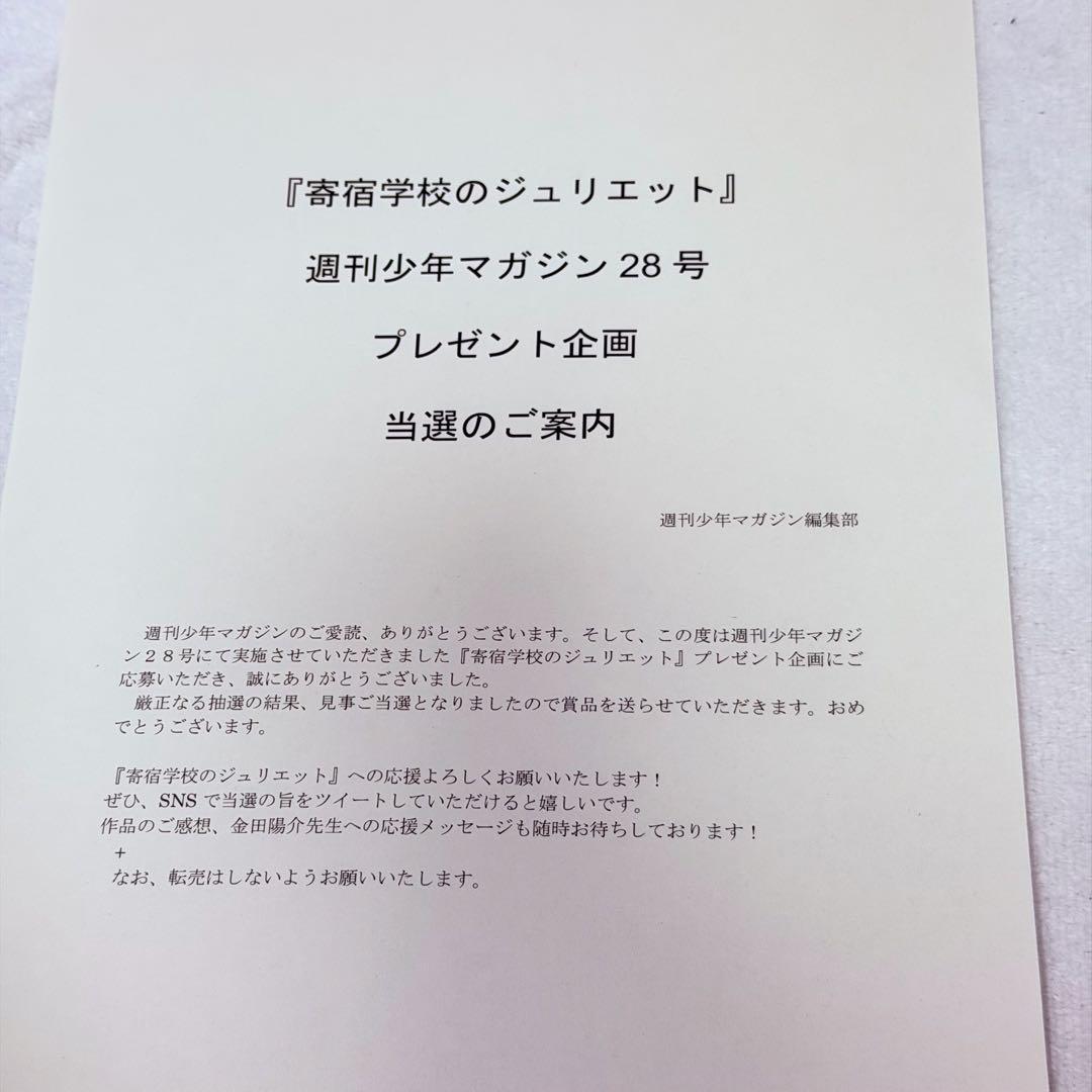 週末セール⭐️寄宿学校のジュリエット複製原画とポスター３種セット