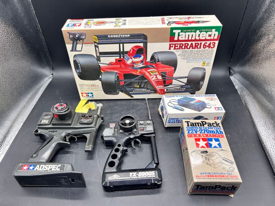 1/14 タムテックRCシリーズ No.8フェラーリ643 組み立てキット現状品