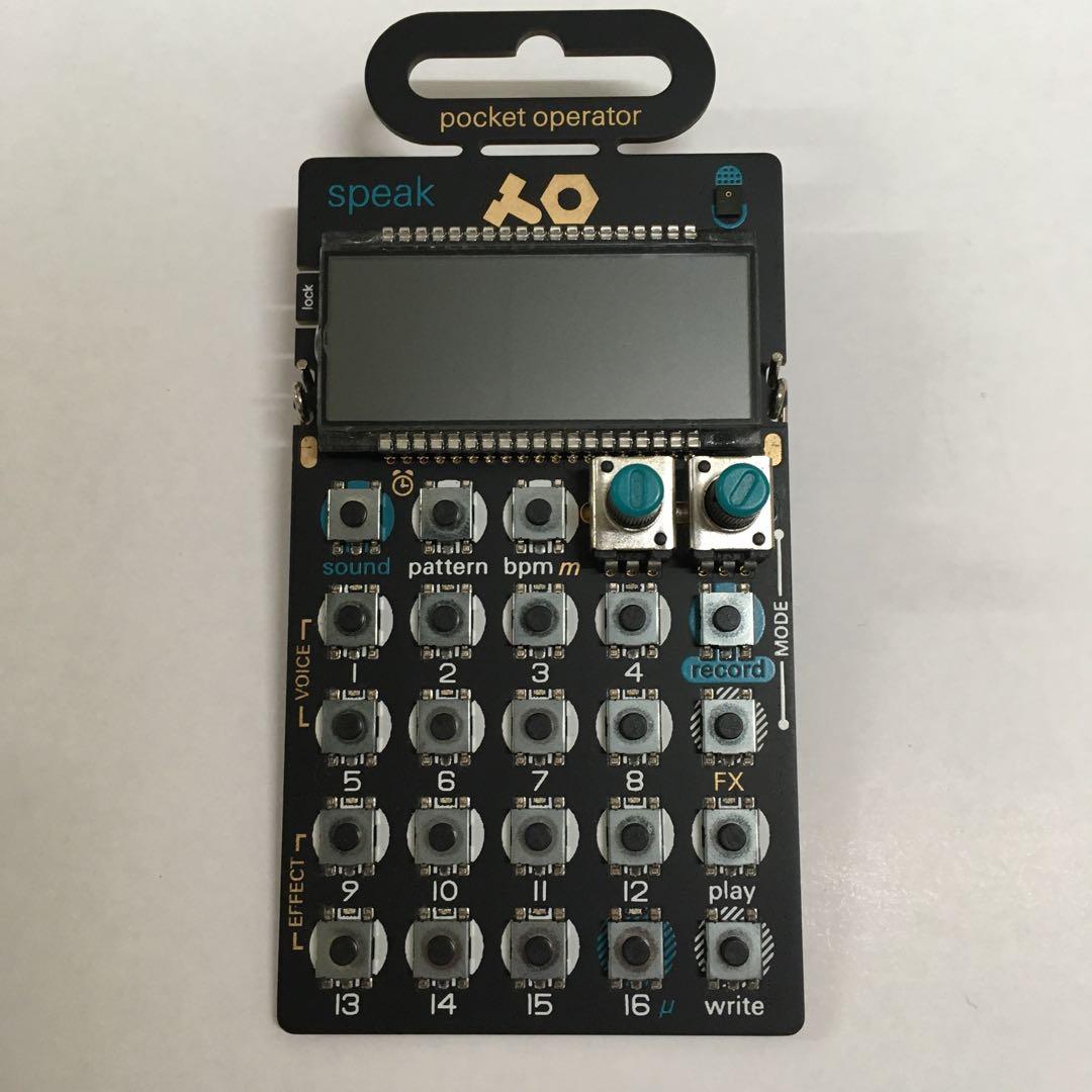 鍵盤楽器 PO-35 speak Pocket Operator