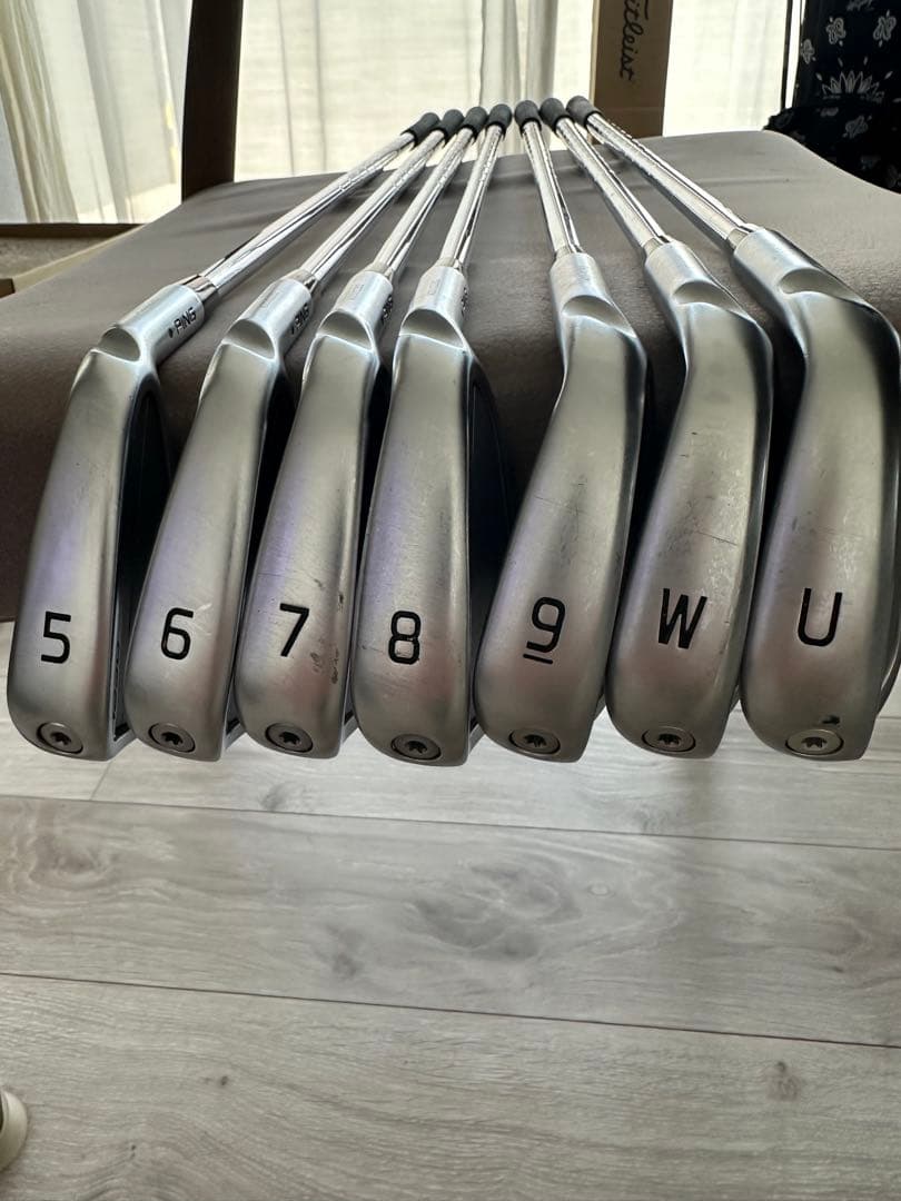PING i230アイアンセット 5-9 W U７本モーダス115S 黒ドット