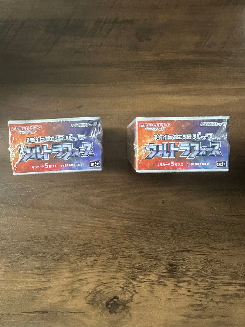【新品未開封】ウルトラフォース シュリンク付き　BOX 2個セット