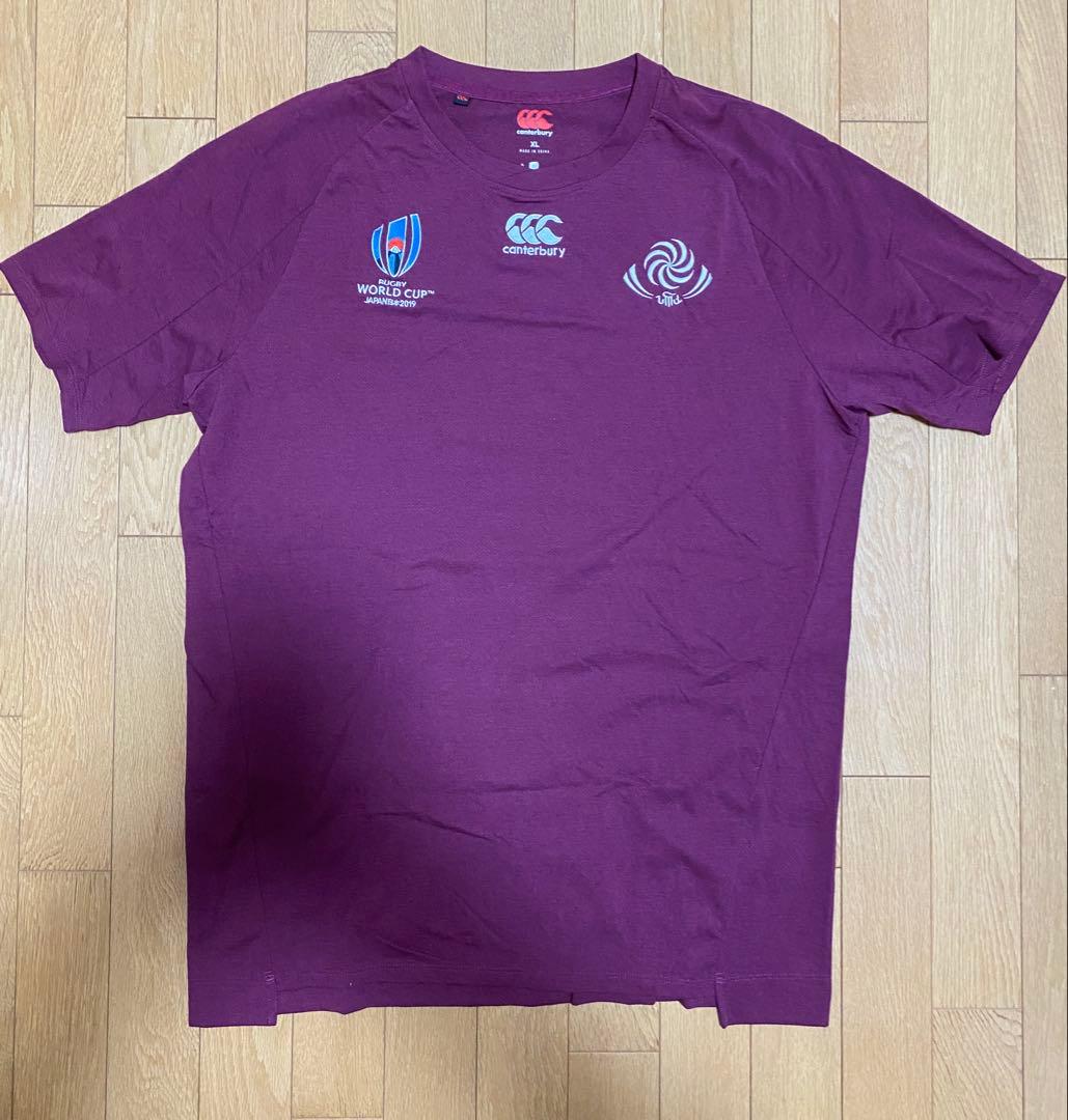 【非売品】ラグビー ジョージア代表 RWC2019 選手支給品Tシャツ