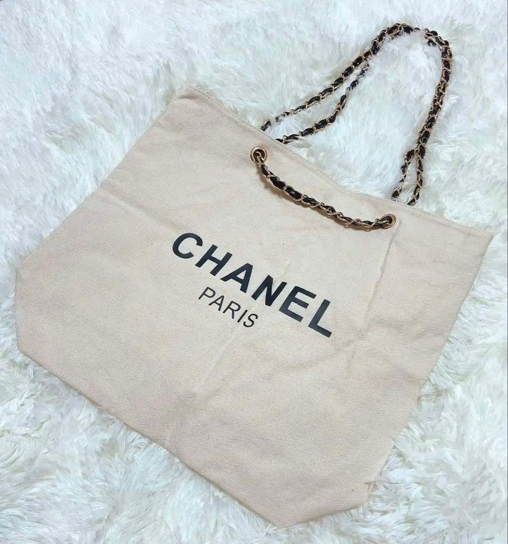 CHANEL 非売品 キャンバストートバッグ　シャネルノベルティ