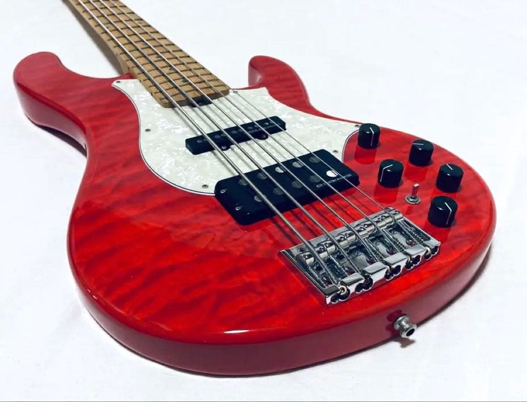 美品 Edwards E-T-170BD レッド ラルク テツヤ ケース付