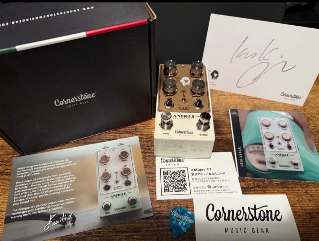 【極美品•付属品完備】Cornerstone Antique V3
